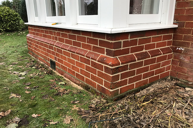 Lime Mortar Repointing Winchester Hampshire - Swanmore front and rear ...